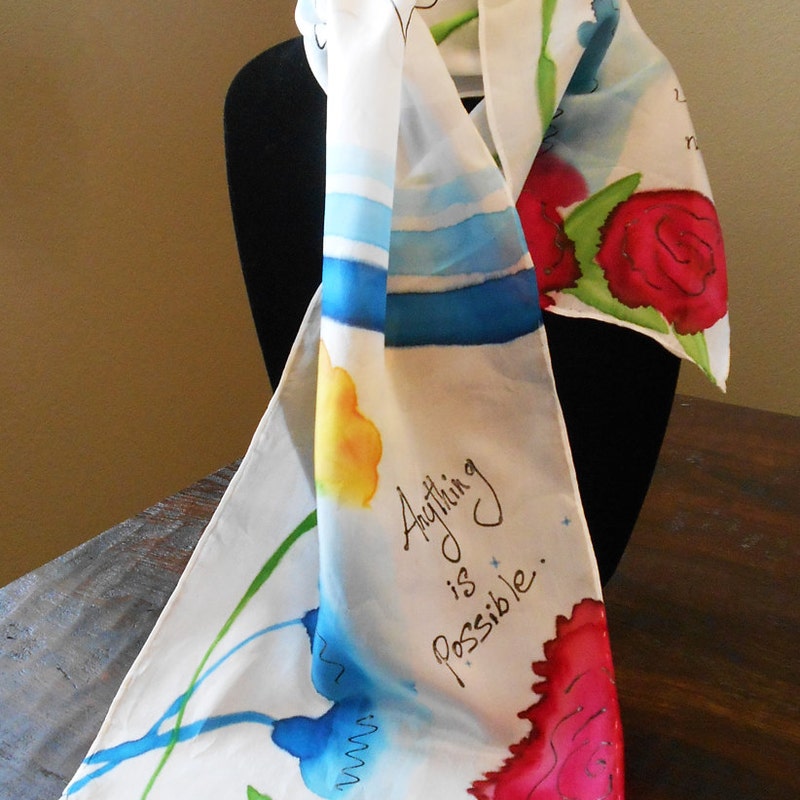 Quote Scarf - Etsy