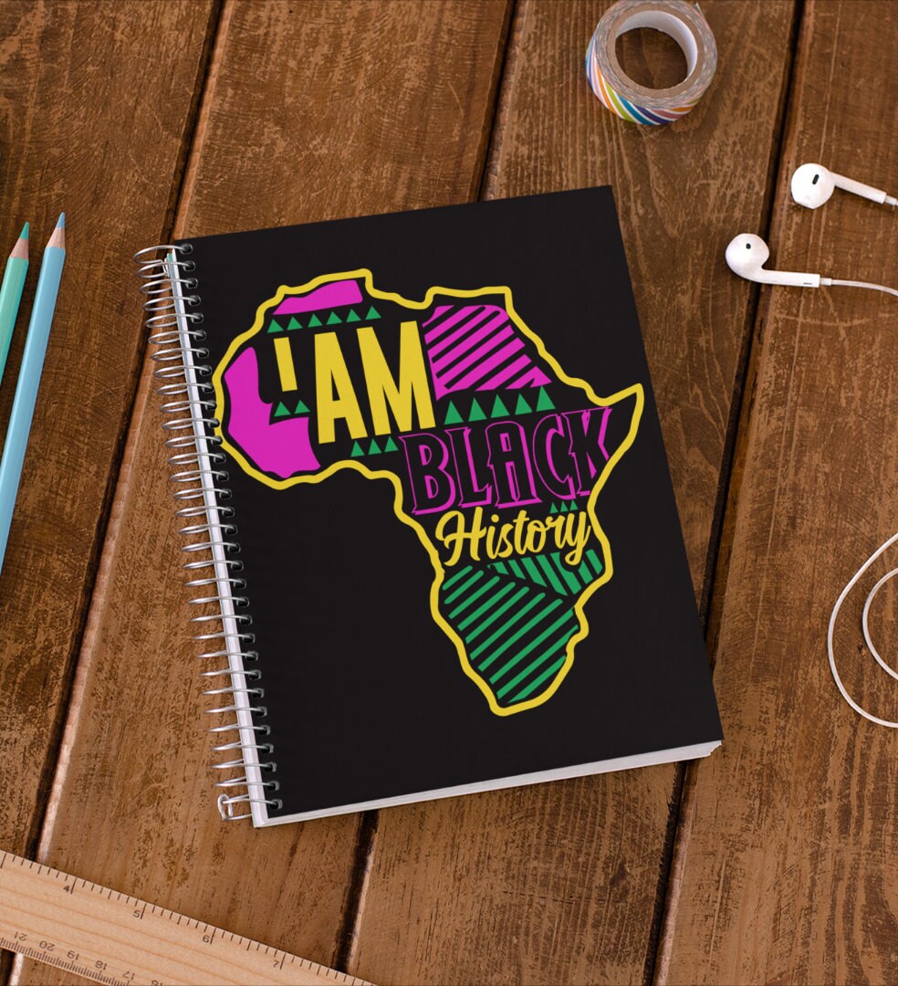 Soy Black History Journal, Cuaderno, Regalo, Papelería, Mes de la ...