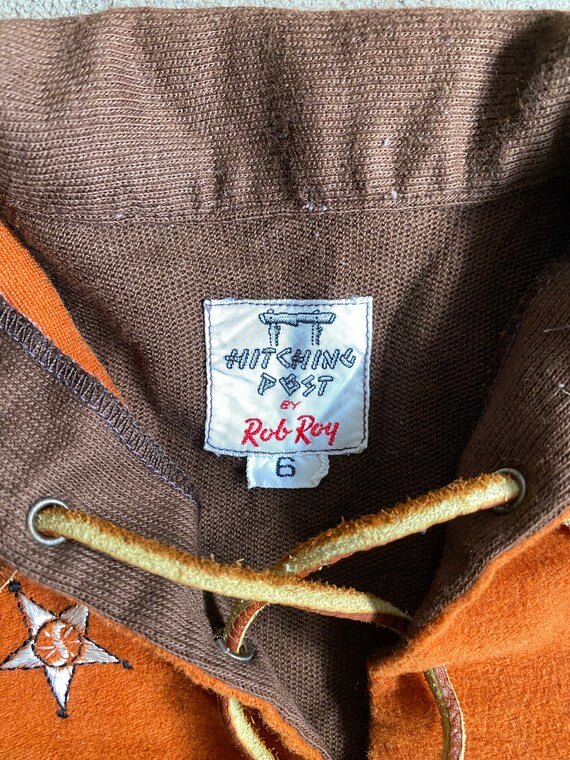 Kids 1950s Rob Roy Hitching Post Western Lace up Long… - Gem
