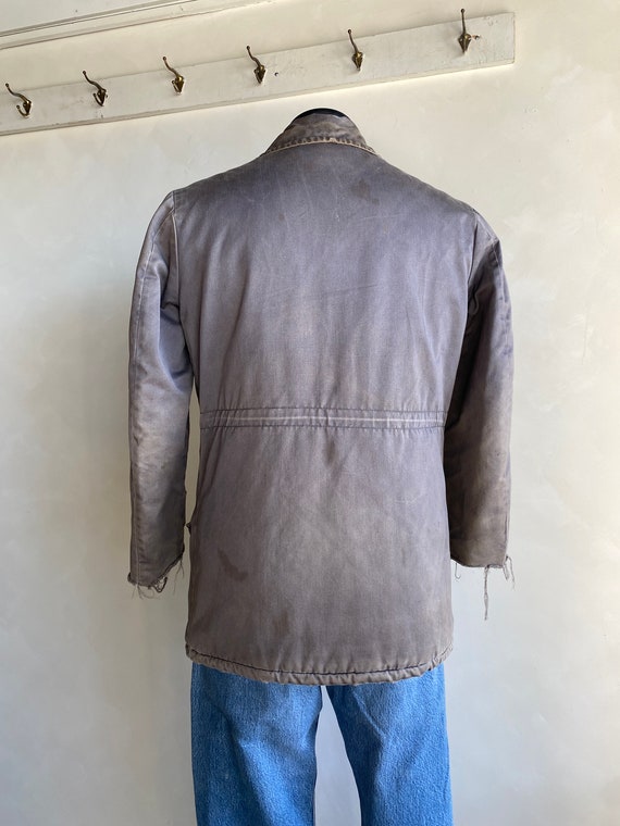 1950s Hercules Thrashed Sun Faded Gray Quilted Lining… - Gem