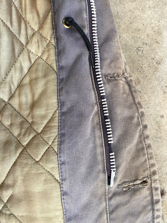 1950s Hercules Thrashed Sun Faded Gray Quilted Lining… - Gem