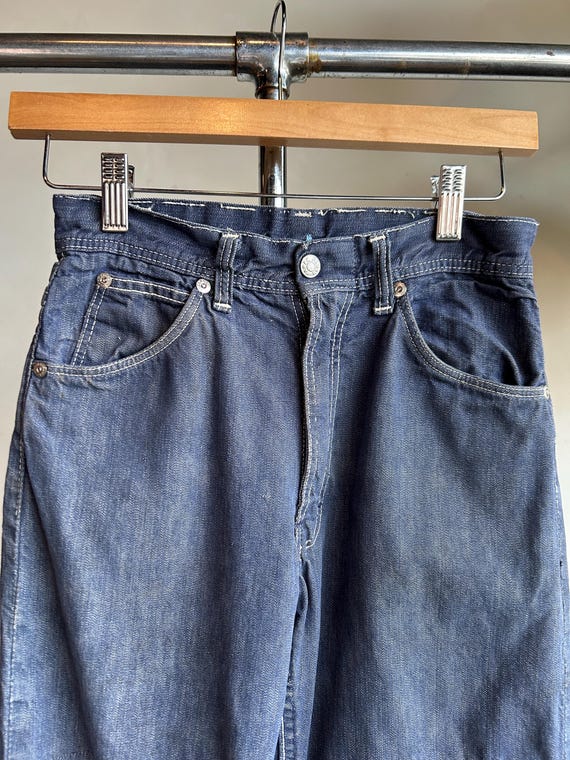 1950s/60s Farah of Texas Repaired Farm Jeans 26x29 - Gem