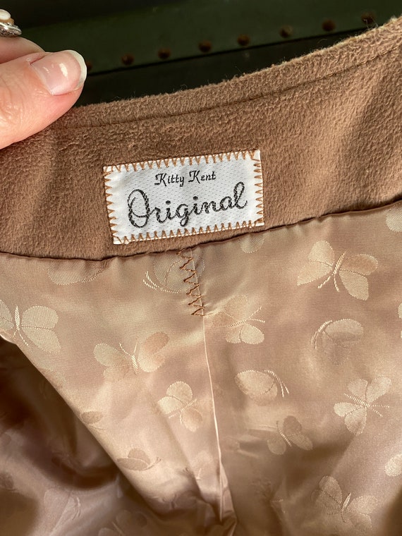 Vintage Kitty Kent Herringbone Rainbow Fleck Cropped … - Gem