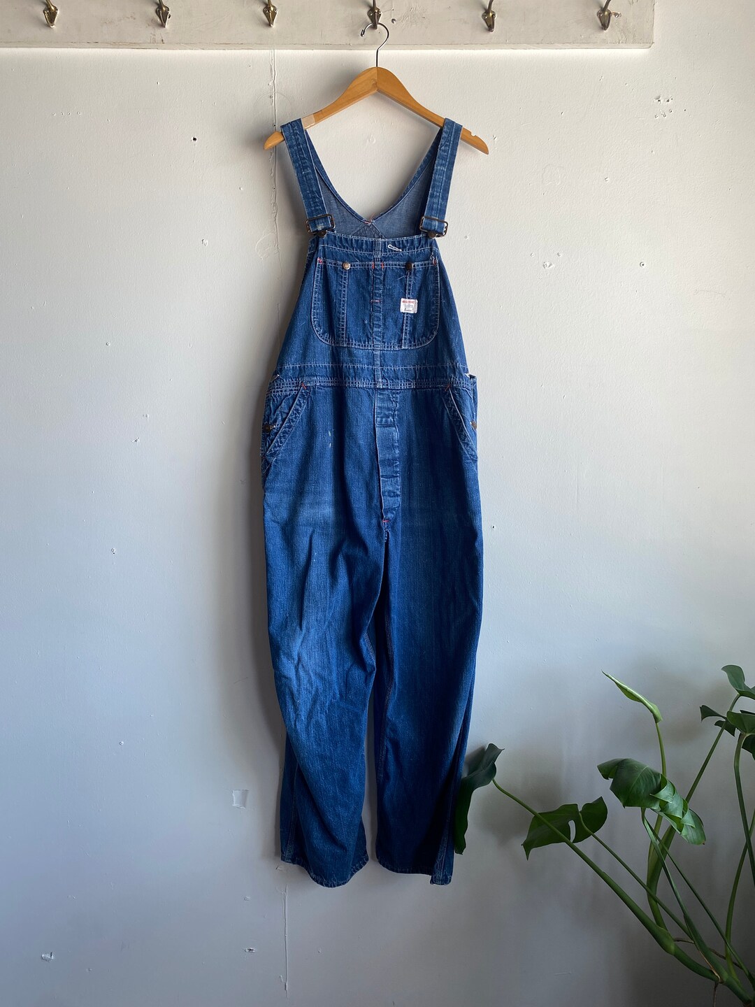 1950s Penney’s Big Mac Indigo Sanforized Cotton Union Made Overalls ...