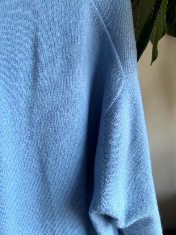 1960s/70s Peter Scott Scotland Lambs Wool V Neck Baby… - Gem