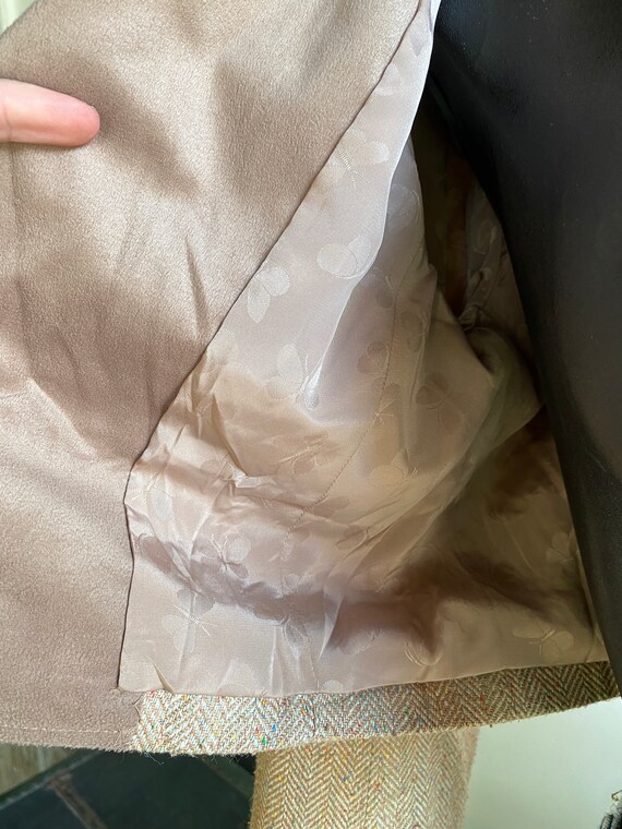 Vintage Kitty Kent Herringbone Rainbow Fleck Cropped … - Gem