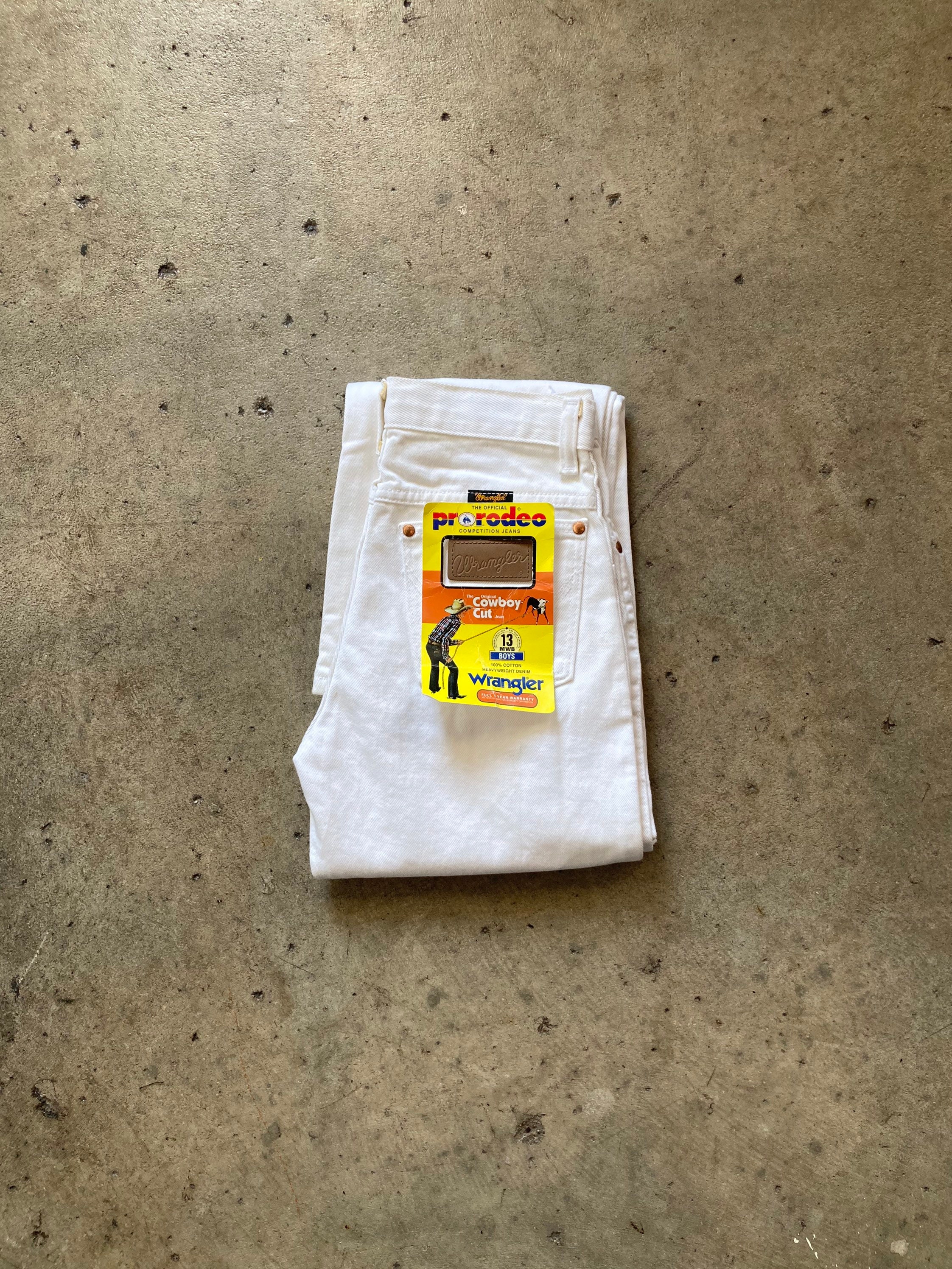 90s NOS Wrangler Pro Rodeo Cowboy Cut Jeans Size 26x30 - Etsy