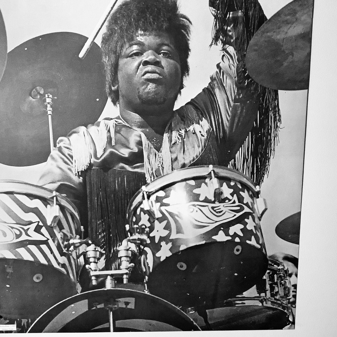 Buddy Miles Vintage 1968 Poster Jimi Hendrix Drummer - Etsy