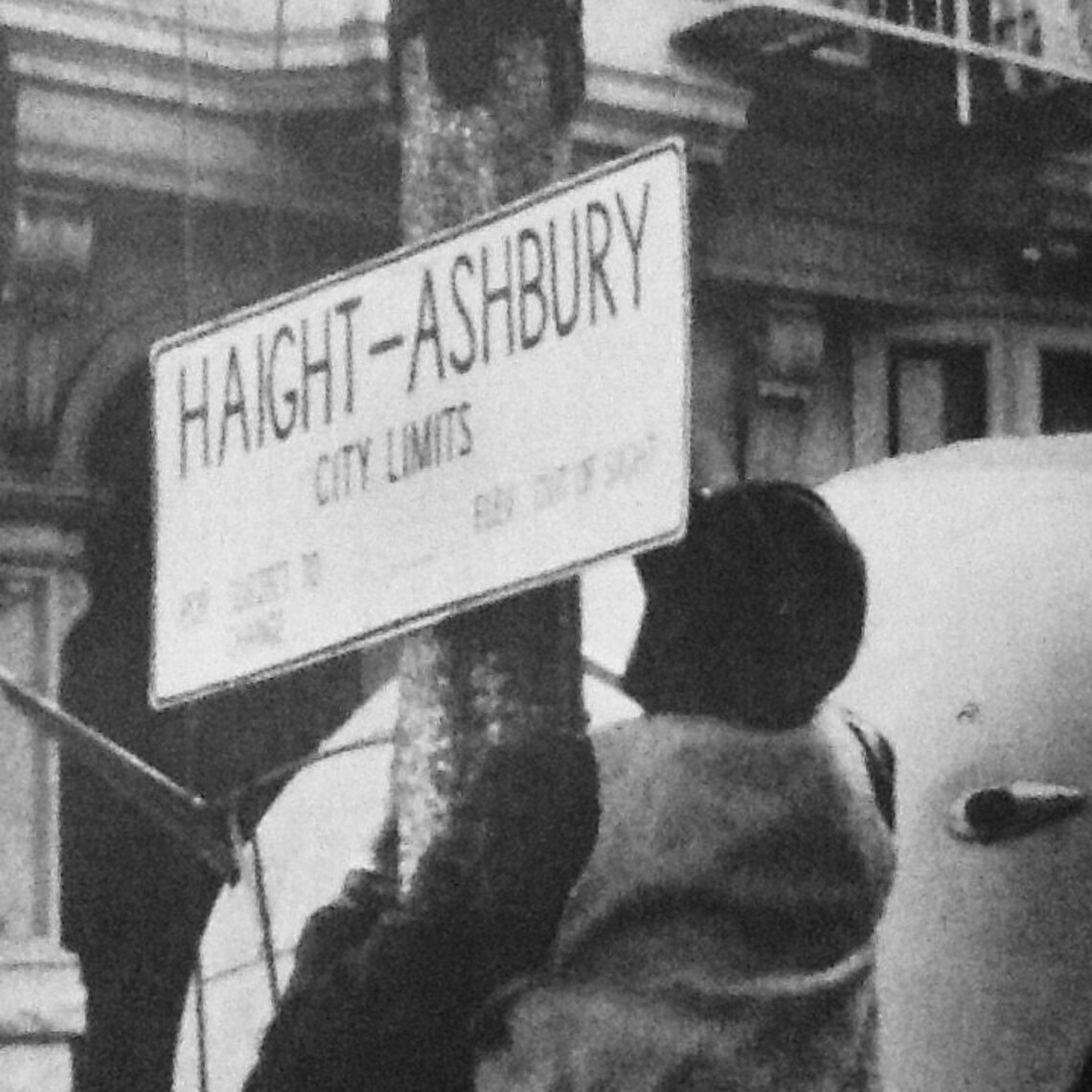 Rare Haight Ashbury City Limits Street Sign Poster Vintage - Etsy