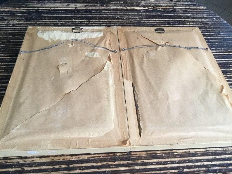 Vntg E.p.kinsella Framed Print the Hope of His Side Playing - Etsy