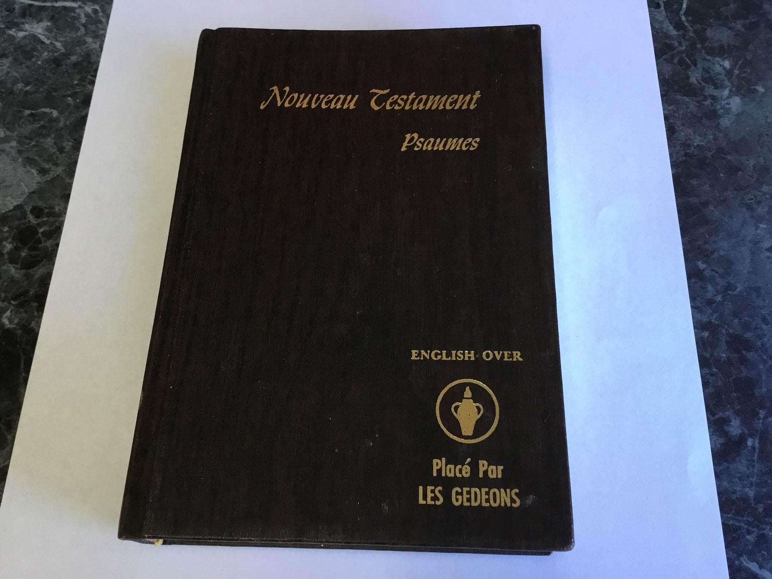 1970s New Testament Psalms French and English by the Gideons - Etsy