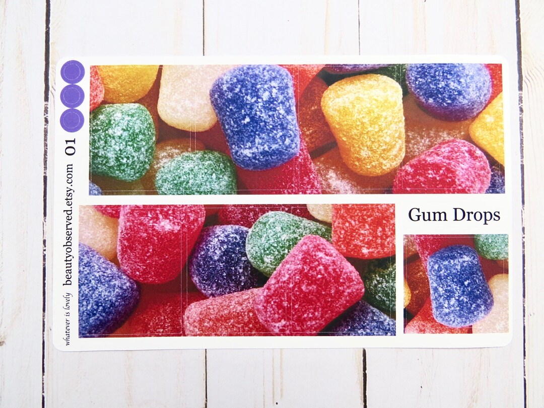 Gumdrop Planner Stickers | Gumdrop Photo Stickers | Christmas Full Box ...