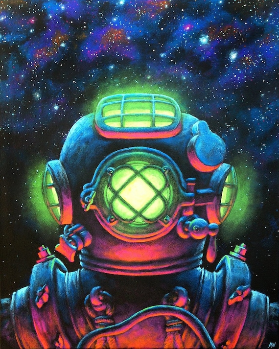 Fine Art Print the Explorer | Etsy