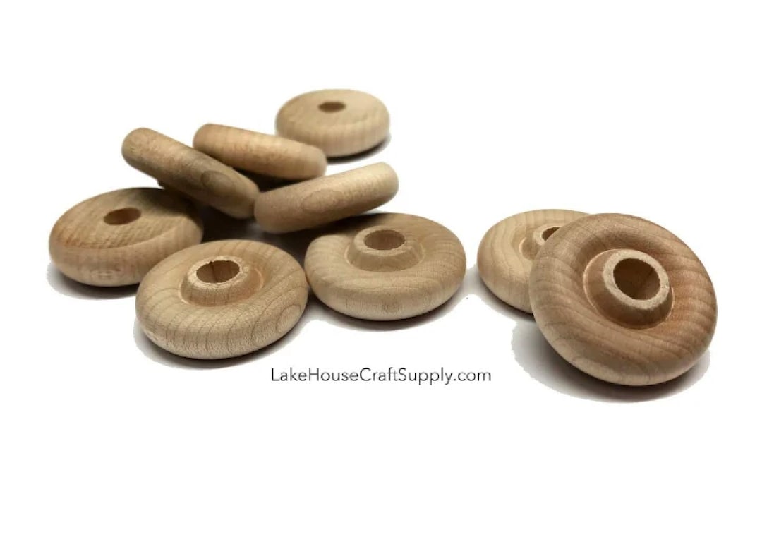 Wood Toy Wheels and Axels. Wood Wheels and Axels for Vehicles. Wood ...