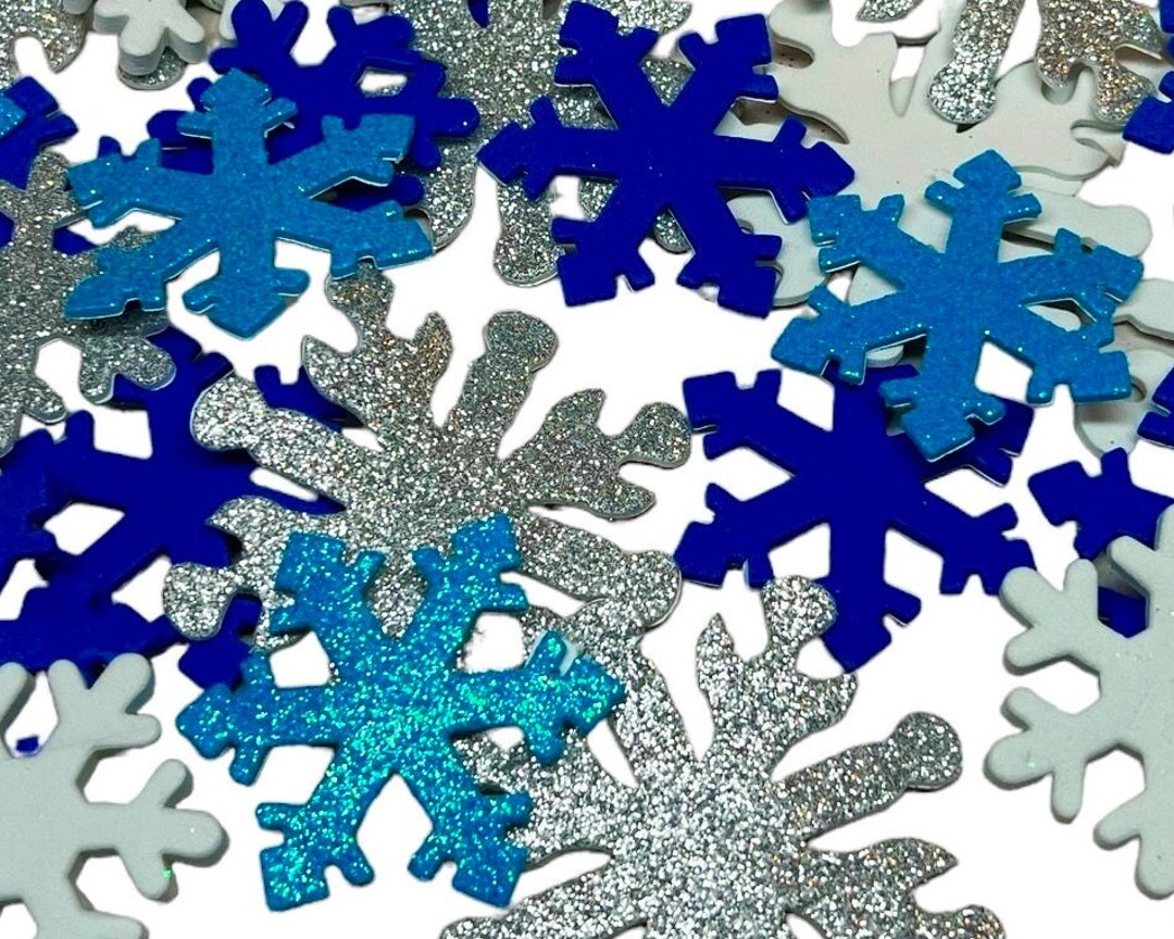 Puffed Snowflake Stickers. Clear Acrylic Snowflakes. Snowflakes. - Etsy