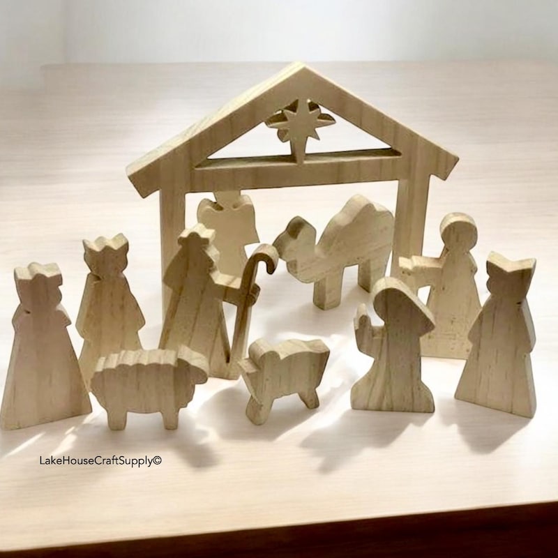 Diy Nativity Set - Etsy