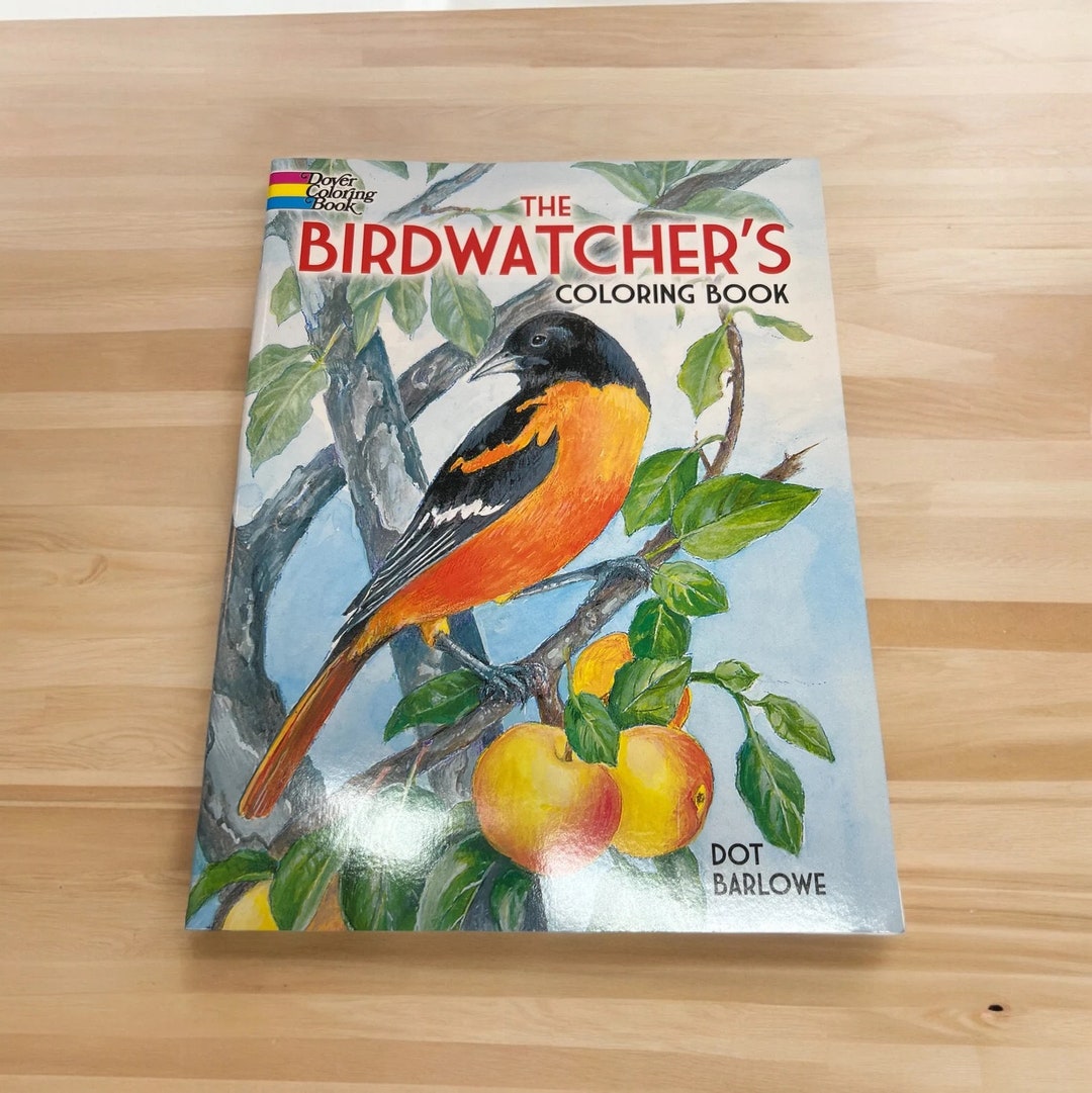 Birds and Animals Coloring Book: Art for Mindfulness - Etsy