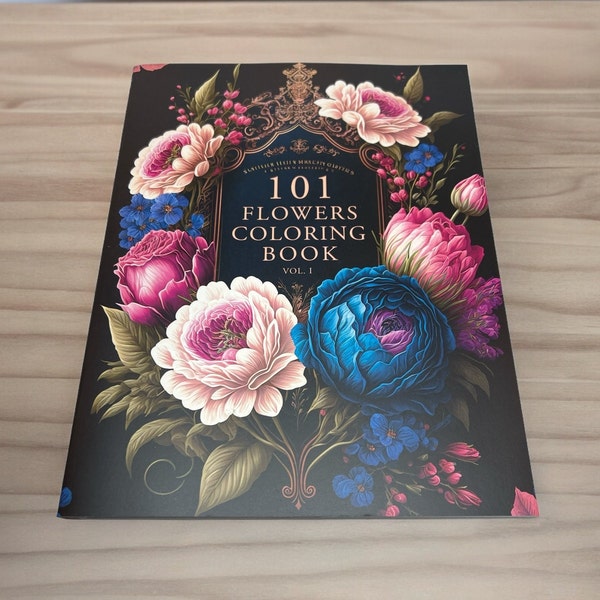 Adult Coloring Books - Etsy