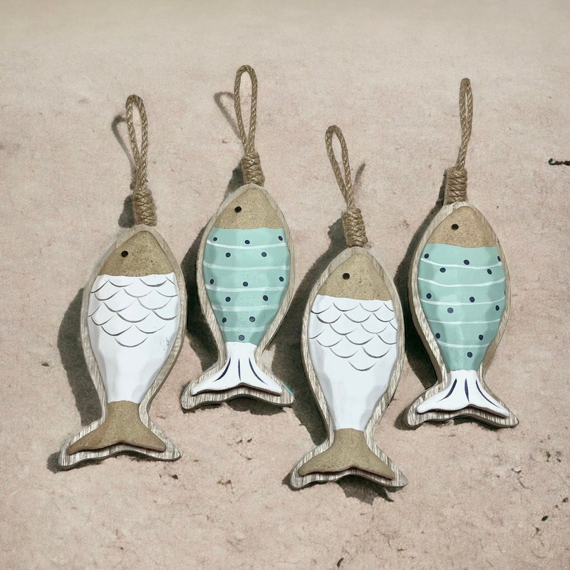 Wooden Fish Wall Art - Etsy