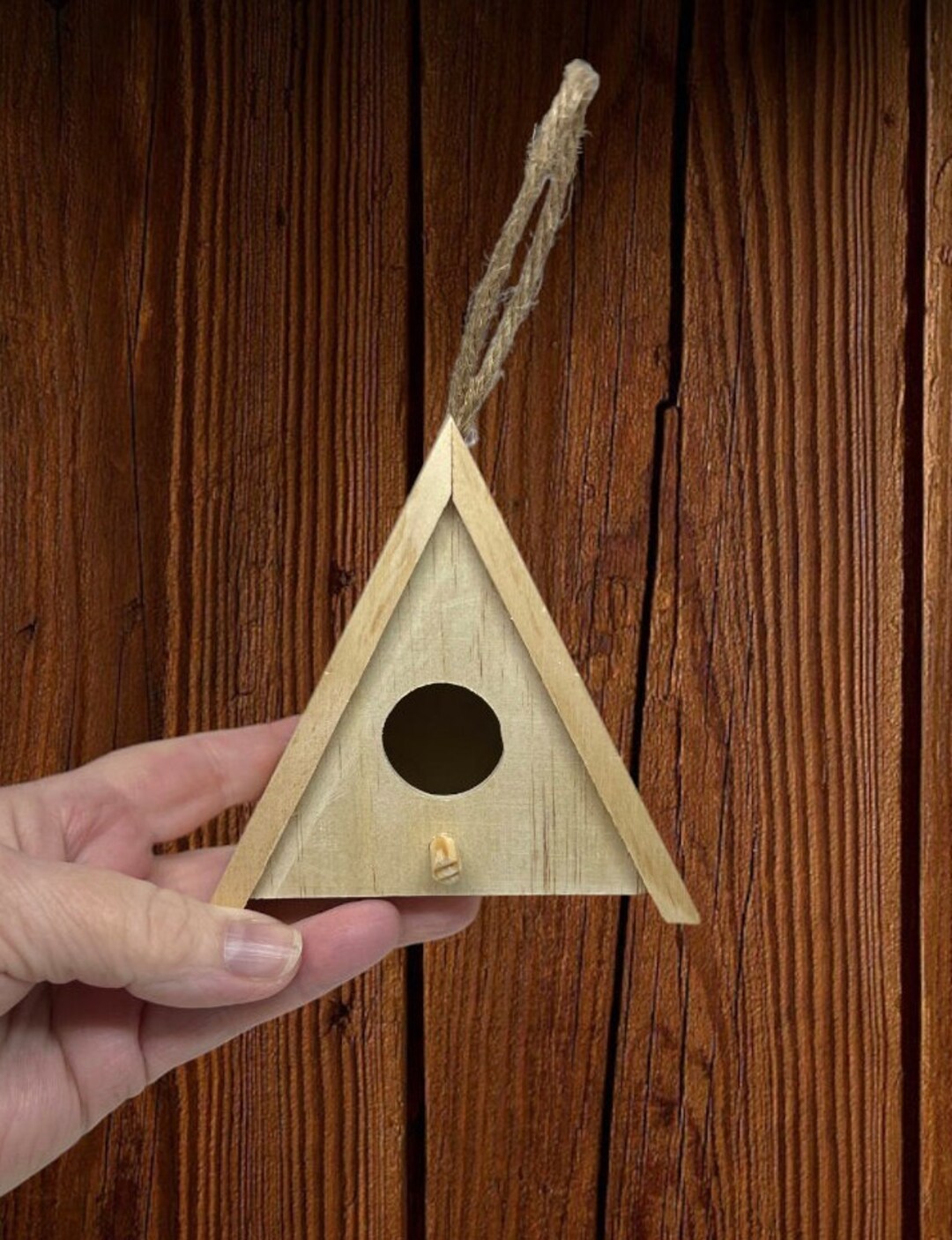 Variety of Mini Birdhouses, Plain Wood. DIY Birdhouses. Paintable Small ...