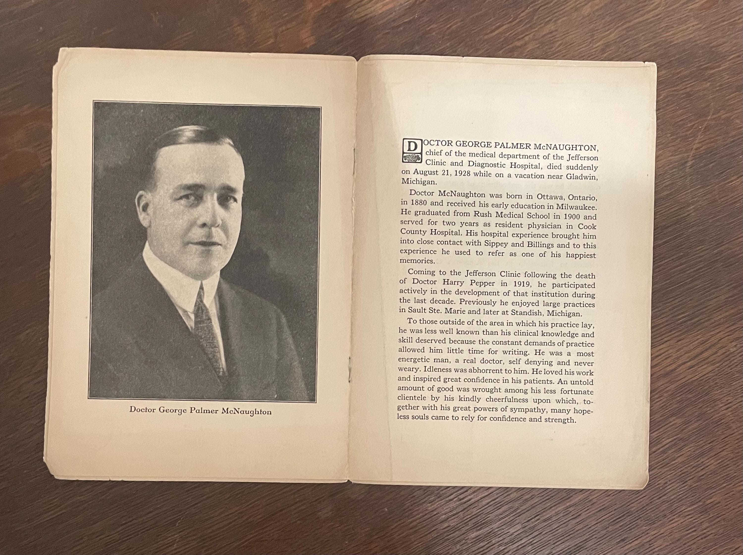 Antique Obituary 1920s Detroit Michigan Prominet Doctor / Funeral ...