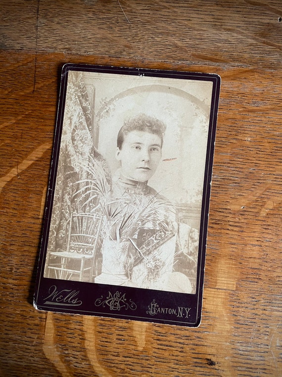 Victorian Cabinet Card Photograph / Unusual Superimposed | Etsy