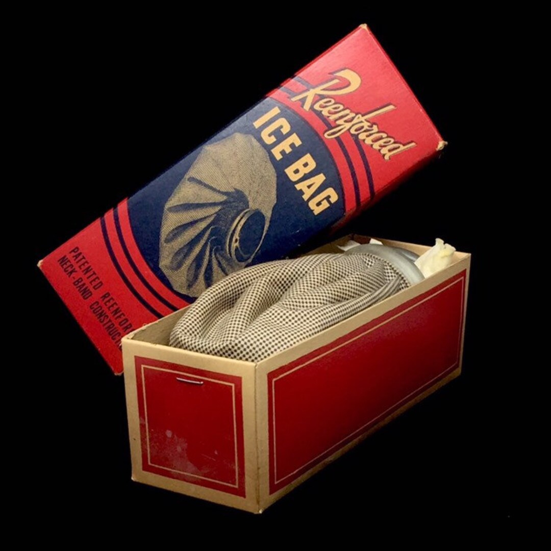 Vintage Ice Bag Polar Reenforced Ice Bag Vintage Advertising Box NOS - Etsy