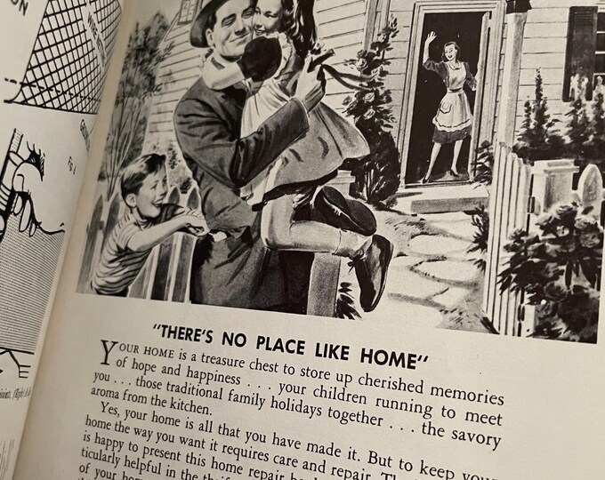Vintage 1940s / 1950s Your Home Its Care and Repair How to Book ...