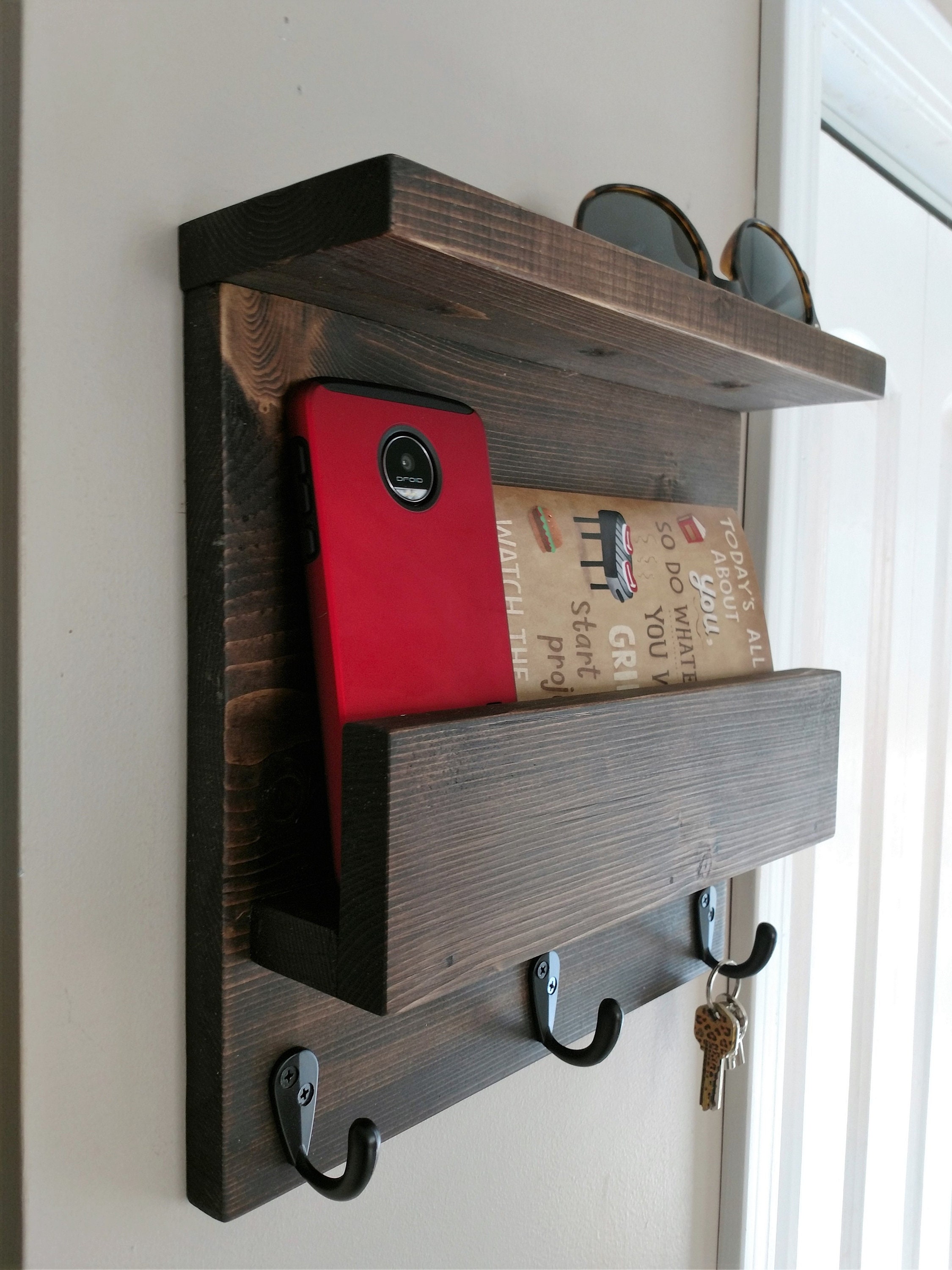 Mini Shelf Mail Organizer | Etsy