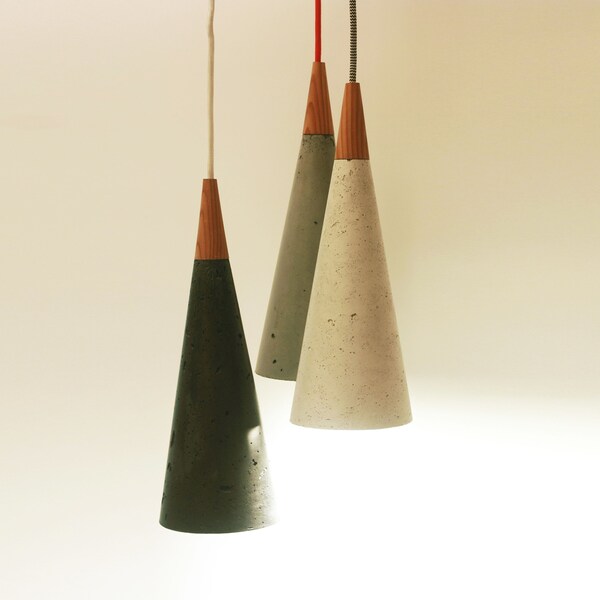 Cone Lamp - Etsy