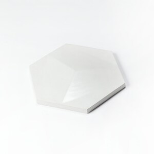 3D Concrete Hexagon Tiles Custom Set, Handmade UHPC Set of 4 ...