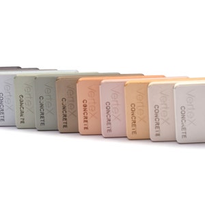 Concrete Color Samples for Your Space, Individual, Grey Scale, or Full ...