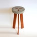 Concrete Stool Y Design - Etsy