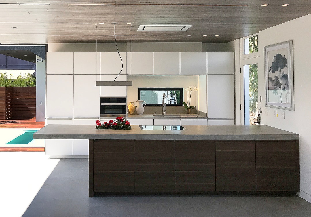 Concrete Kitchen Countertops, Handmade, Durable & Customizable, - Etsy