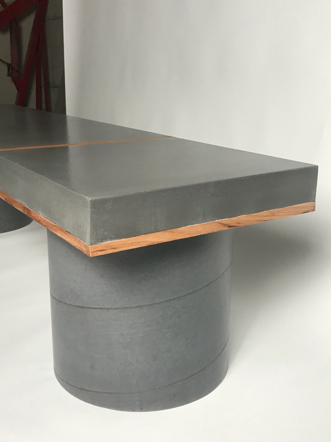 Concrete Bench Indoor/outdoor Slab Design - Etsy