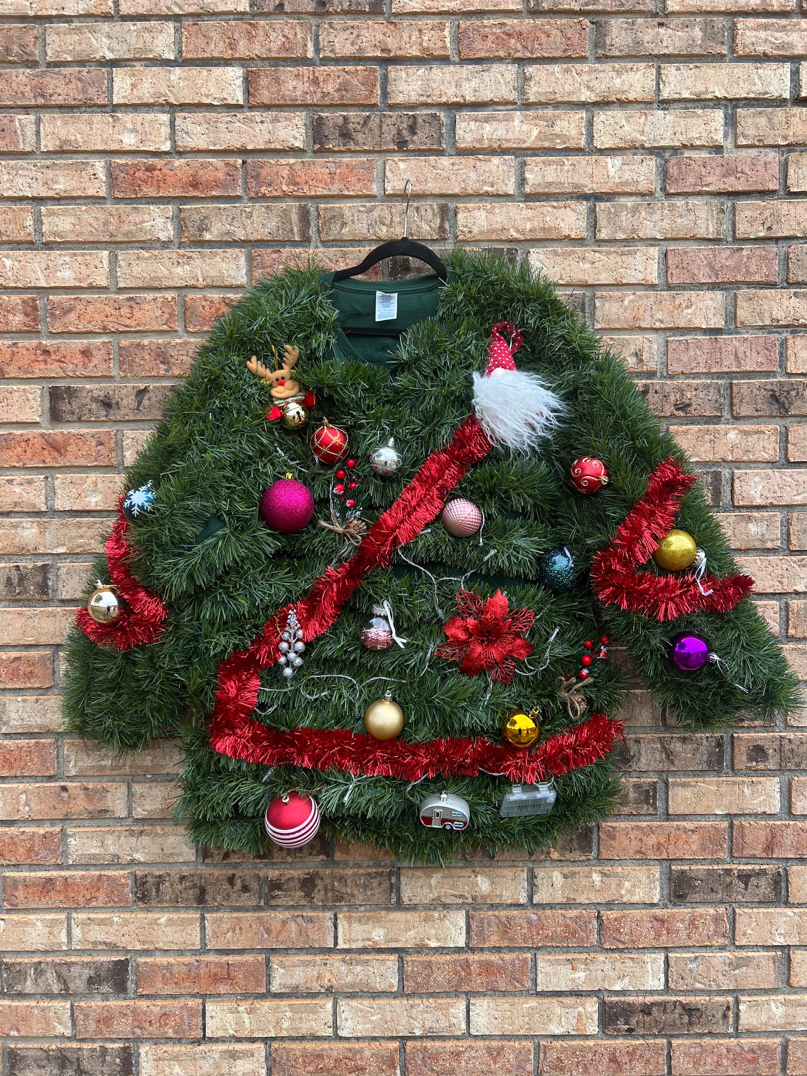 Walking Christmas TREE Light UP Tacky Ugly Hilarious Christmas Sweater ...