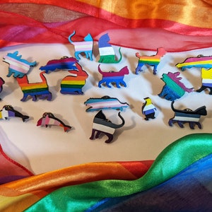Pride Animal Pins - Etsy