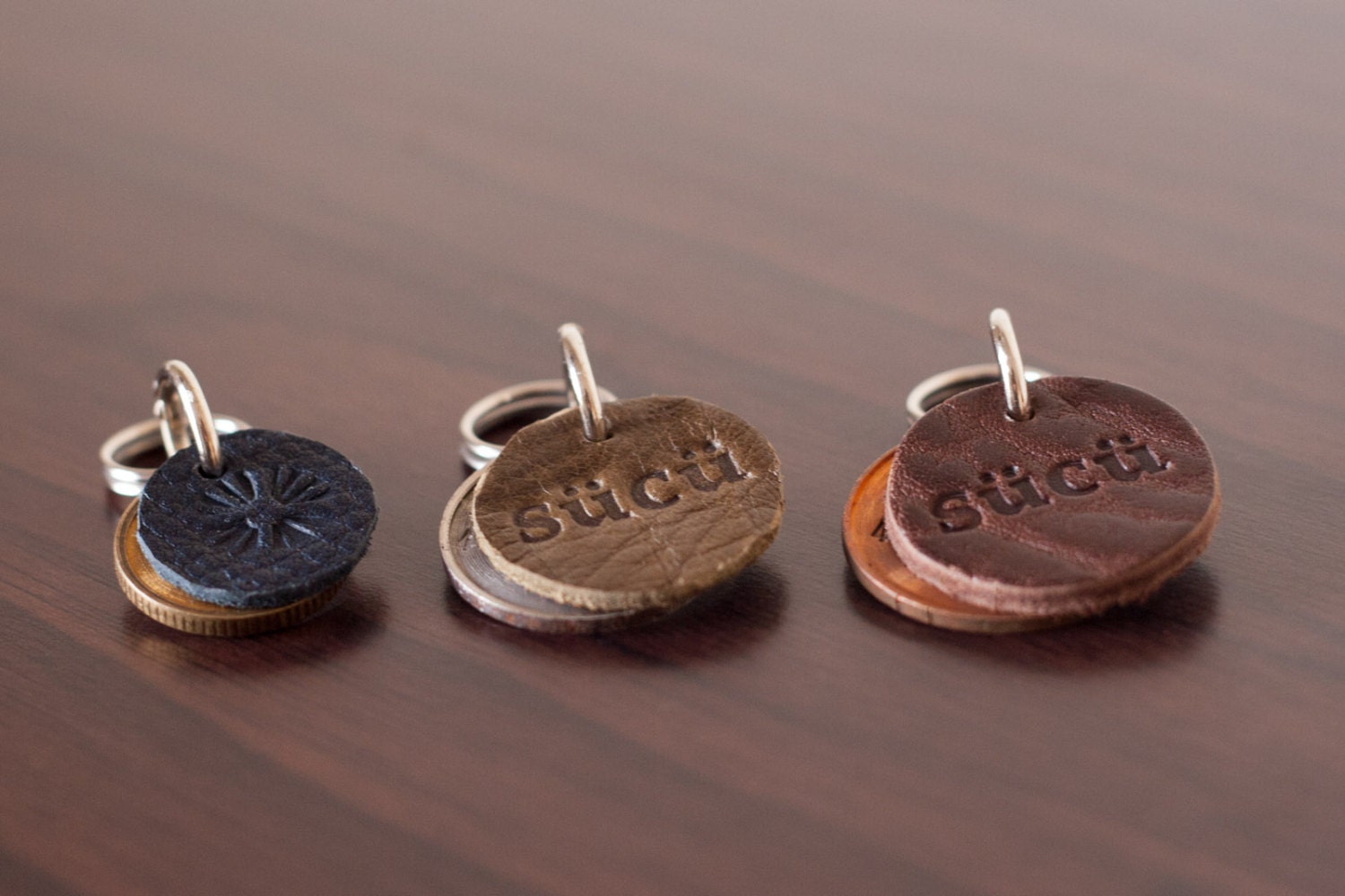 Antique Coin ID Dog Tag With Leather Cover - Etsy