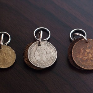 Antique Coin ID Dog Tag With Leather Cover - Etsy