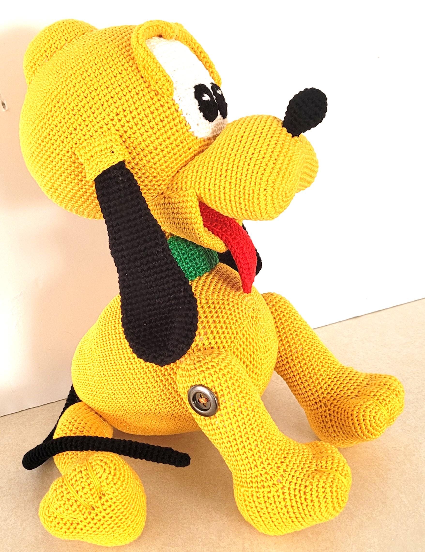 Large FINISHED Crochet Toy PLUTO - Etsy