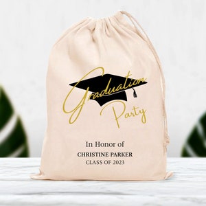 Graduation Party Bag, Custom Graduation Party Favor, Personalized ...