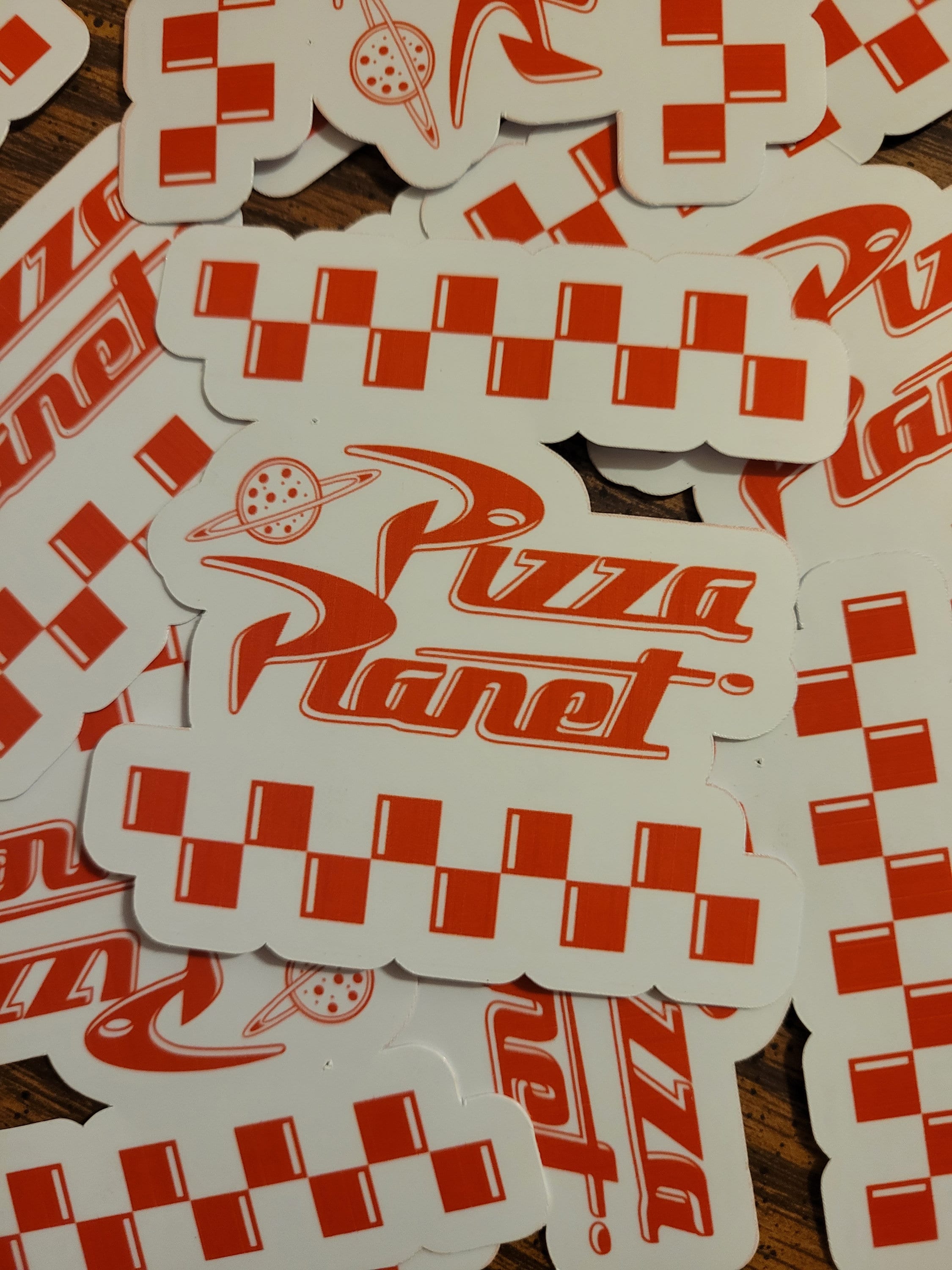 Pizza Planet Sticker - Etsy