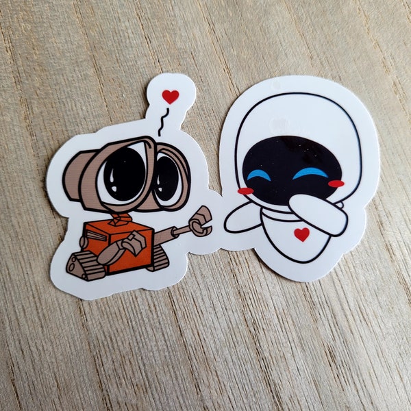 Eve and Wall E Svg - Etsy