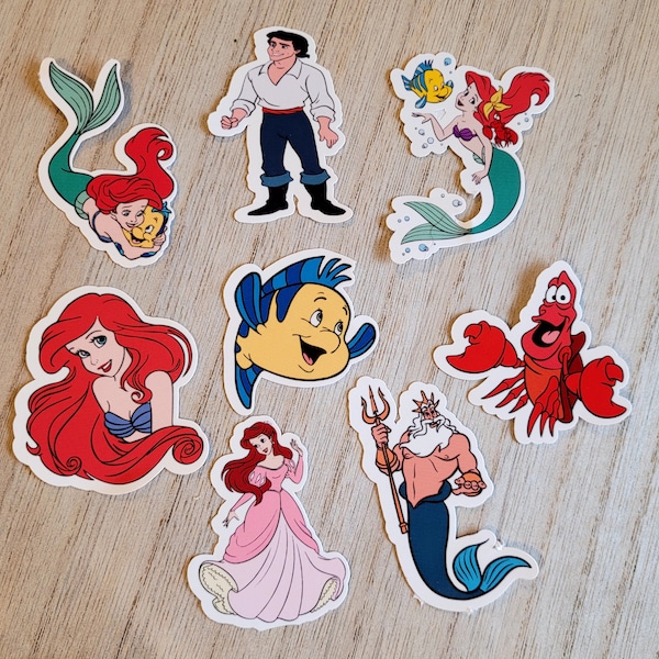 Mermaid Stickers - Etsy