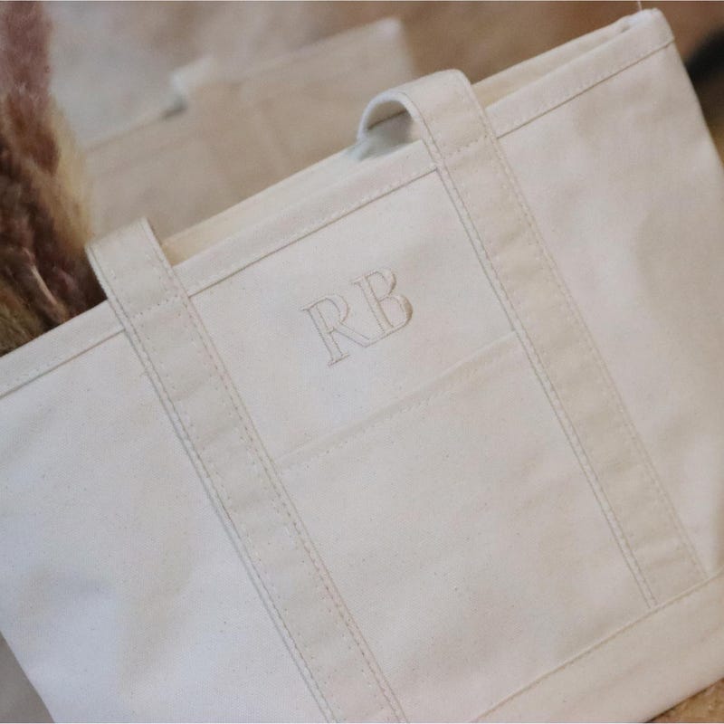 Ll Bean Tote Personalized - Etsy