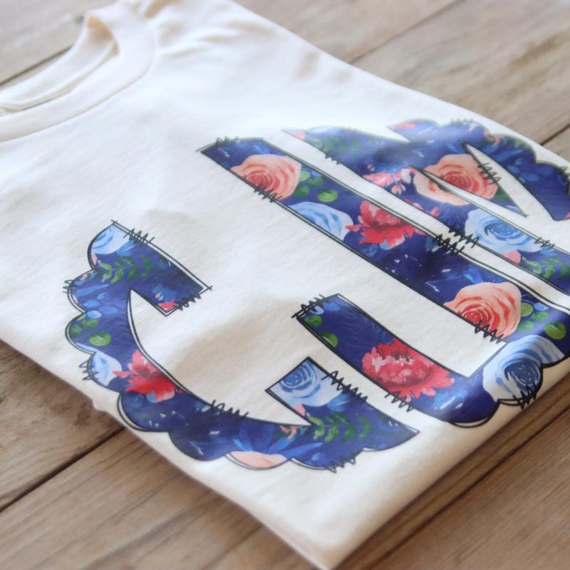 Monogrammed Shirts - Etsy