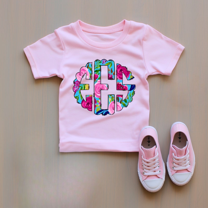 Girls Monogram - Etsy
