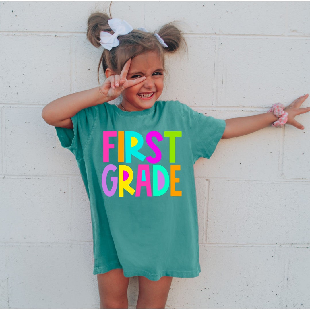 Pre K Kindergarten First Second Third Fourth Fifth Grade Shirt, School ...