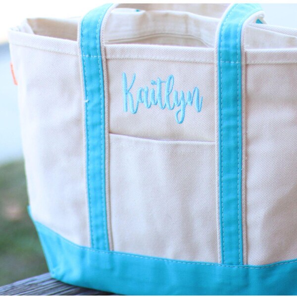 Monogram Beach Bag - Etsy