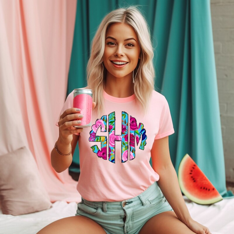 Monogrammed Shirts - Etsy